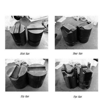 BOP Ram Assembly - Rams of Coiled Tubing BOP - WINCENT